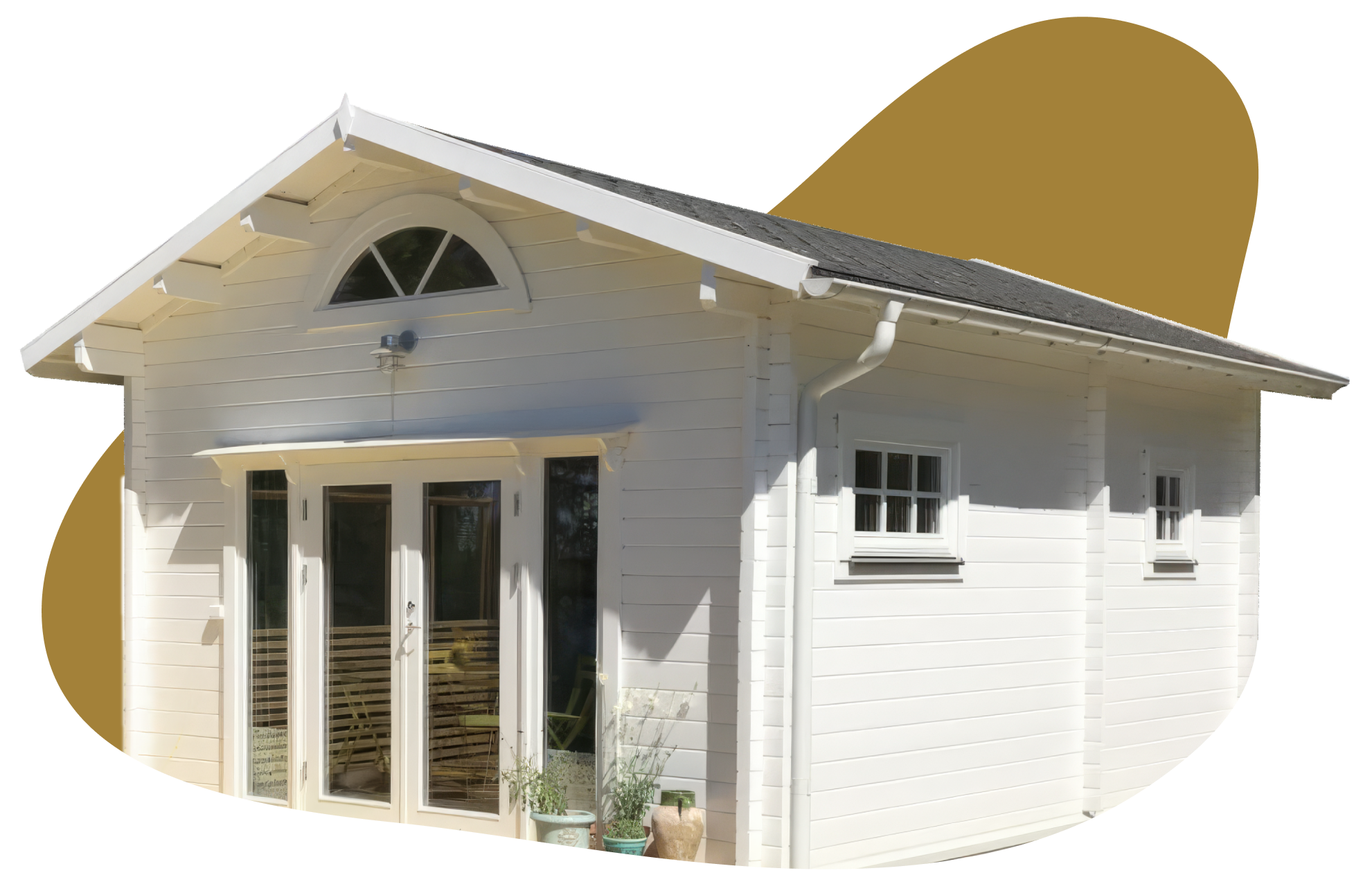 Garden Houses | Bright & airy design | Kit | Polhus