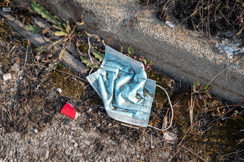 Mask Litter Has Increased By A Whopping 80% Since Covid Mandates Were ...
