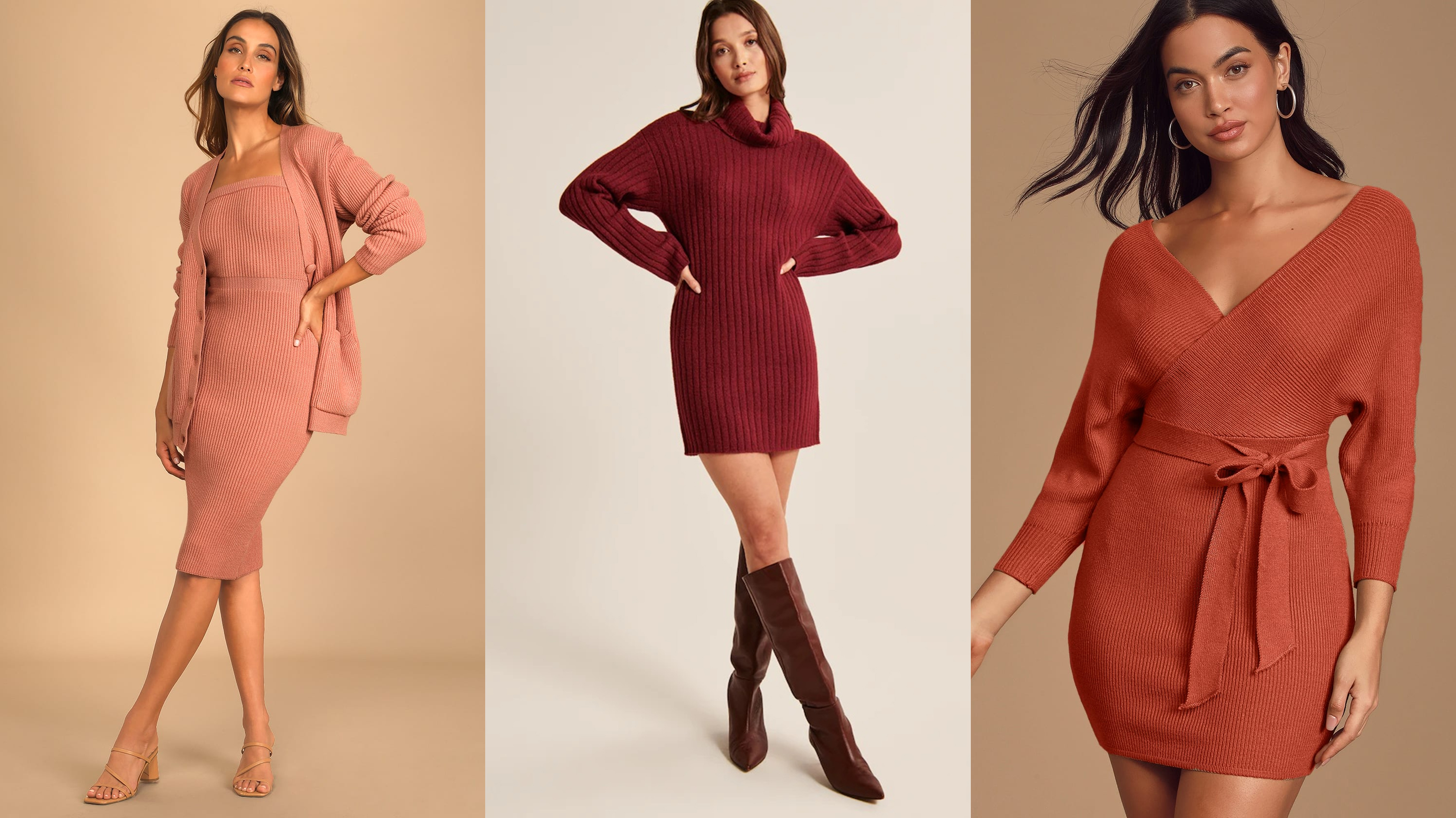 24 Sweater Dresses To Jump Start Your Winter Wardrobe | Evie Magazine