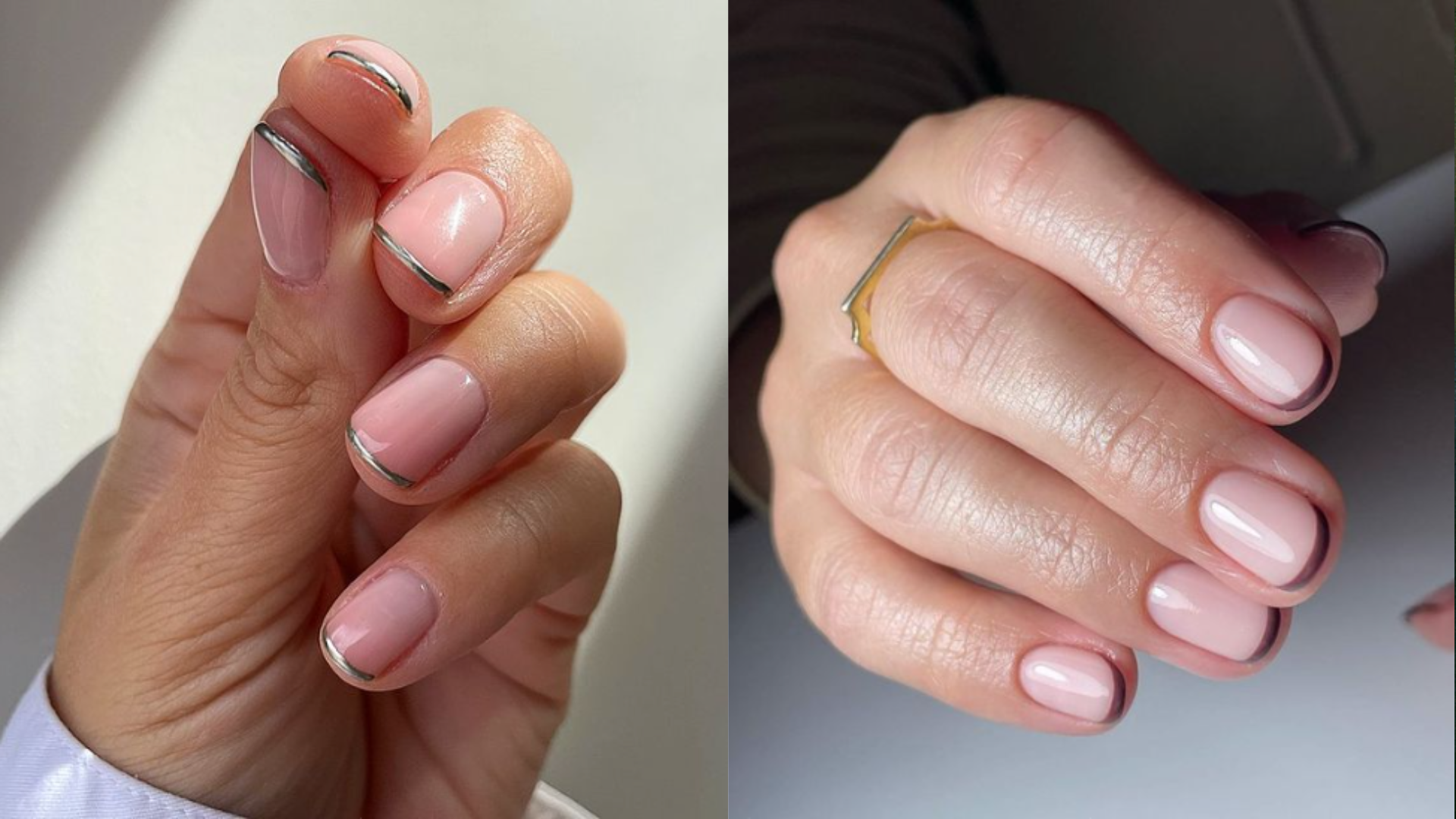 These 15 Micro French Manis Are Perfect For Short Nail Lovers | Evie ...