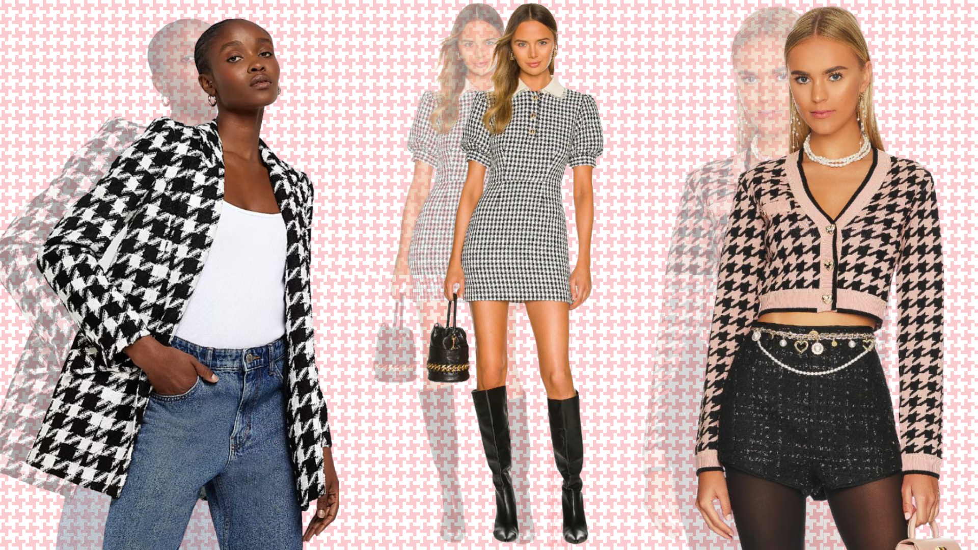 Houndstooth Is One Of The Timeless Fashion Prints We’ll Never Get Sick ...