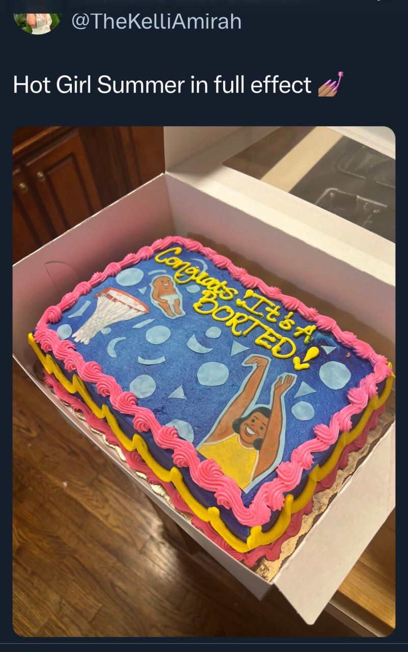 Viral "Abortion Cake" On TikTok Reveals How Far Our Society Has Fallen ...