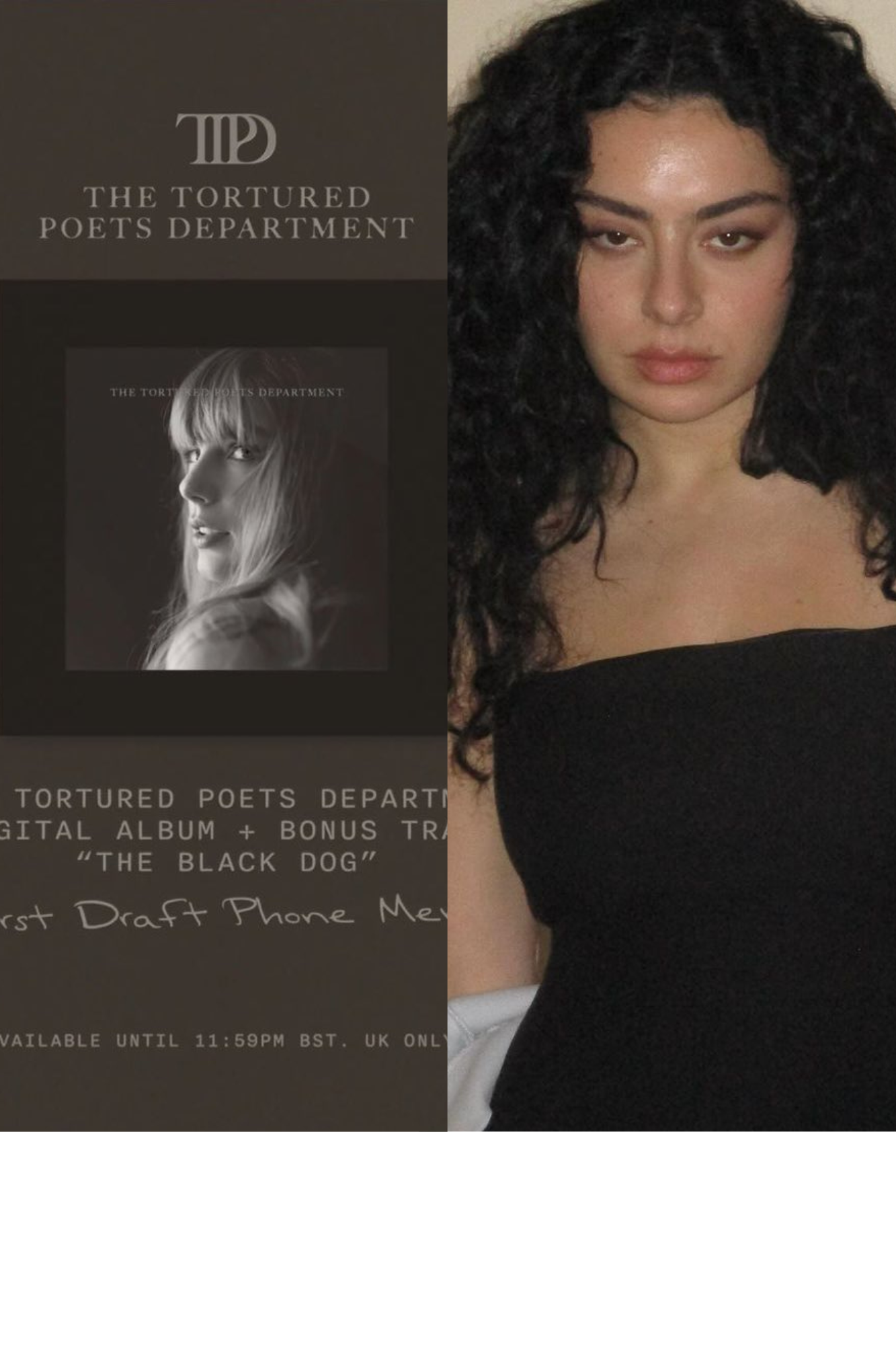 Taylor Swift Drops TTPD Albums As Charli XCX Nears UK #1 With "Brat ...