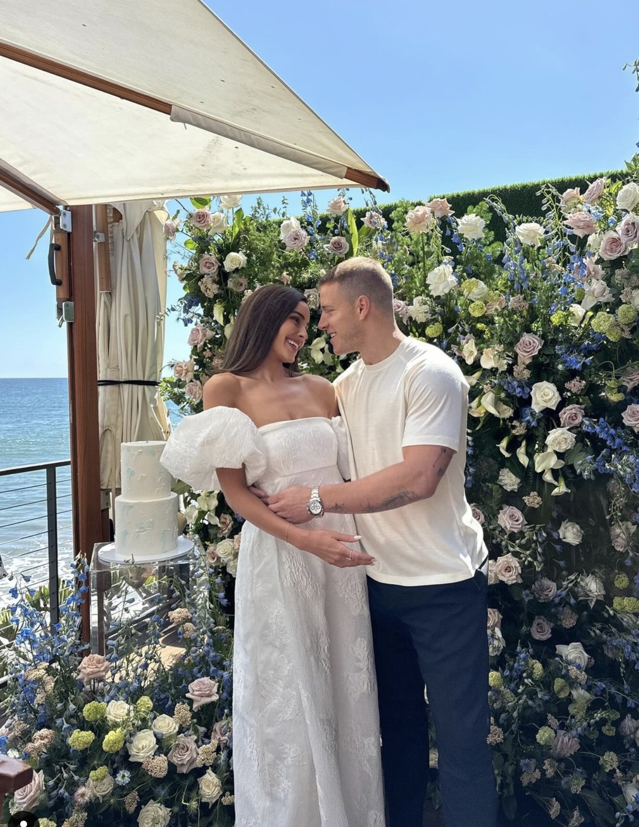 Olivia Culpo Marries Christian McCaffrey—Tells Vogue That "Marriage Is ...