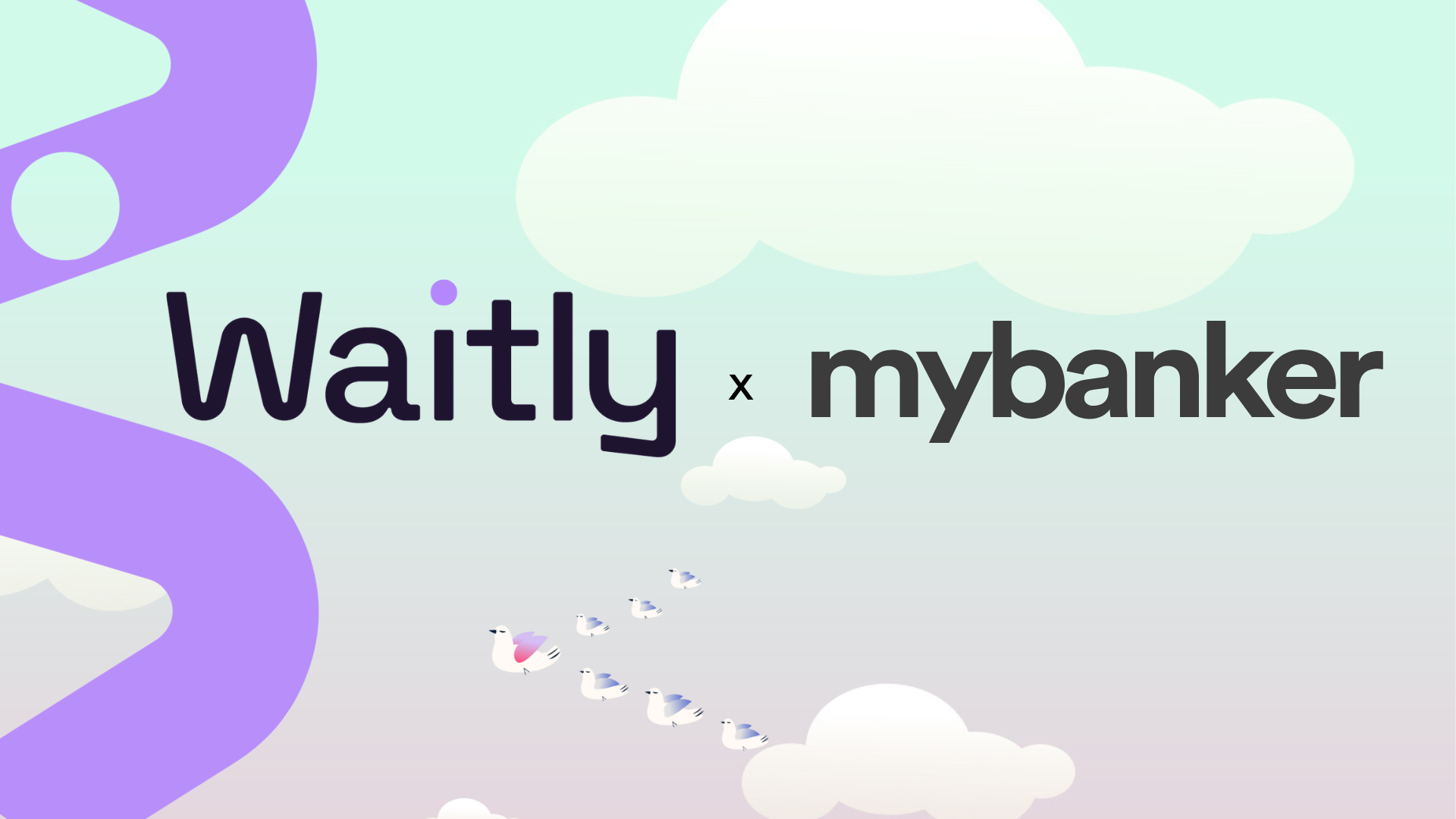 Waitly samarbejder med mybanker | waitly