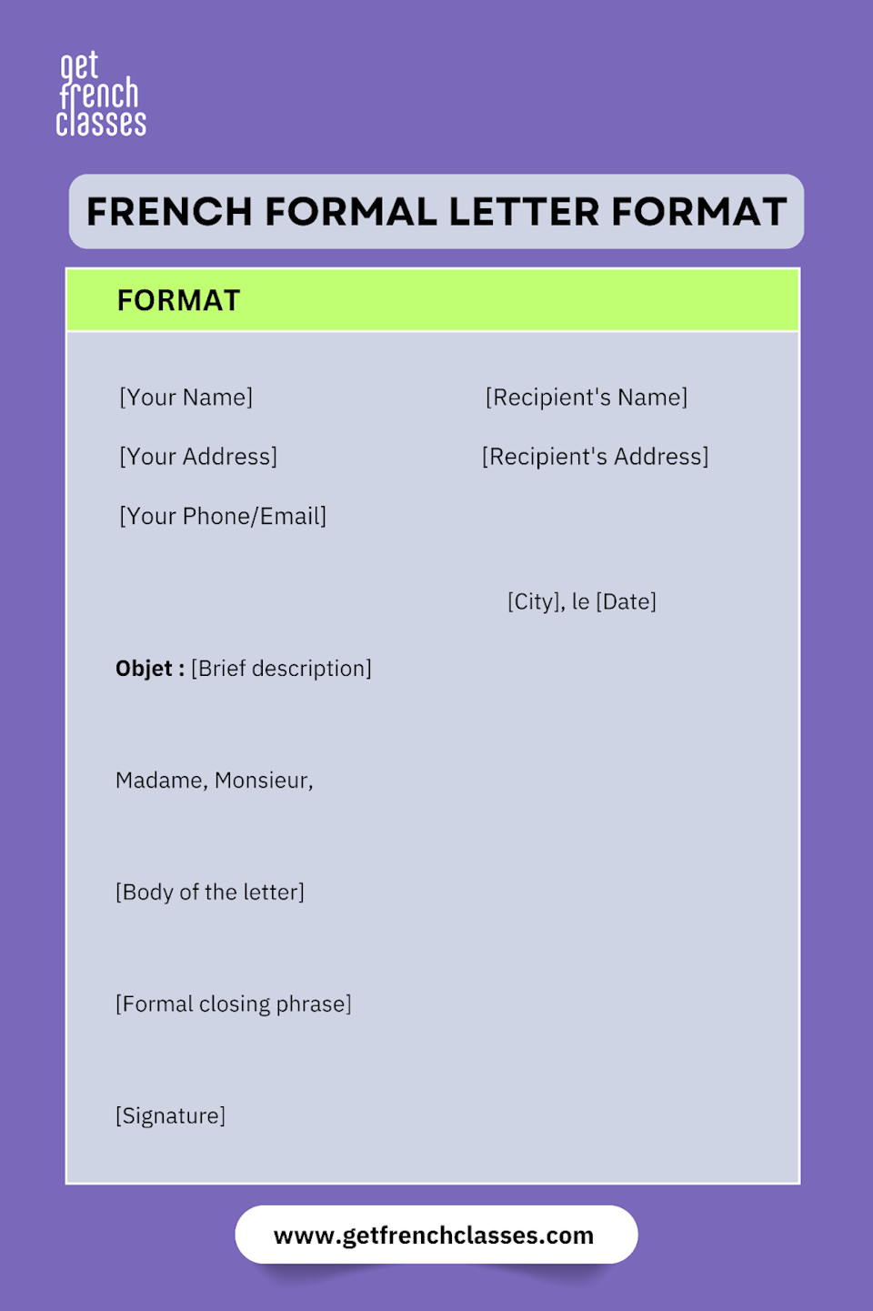 How To Write Letters In French [Formal & Informal Ways] - GetFrenchClasses