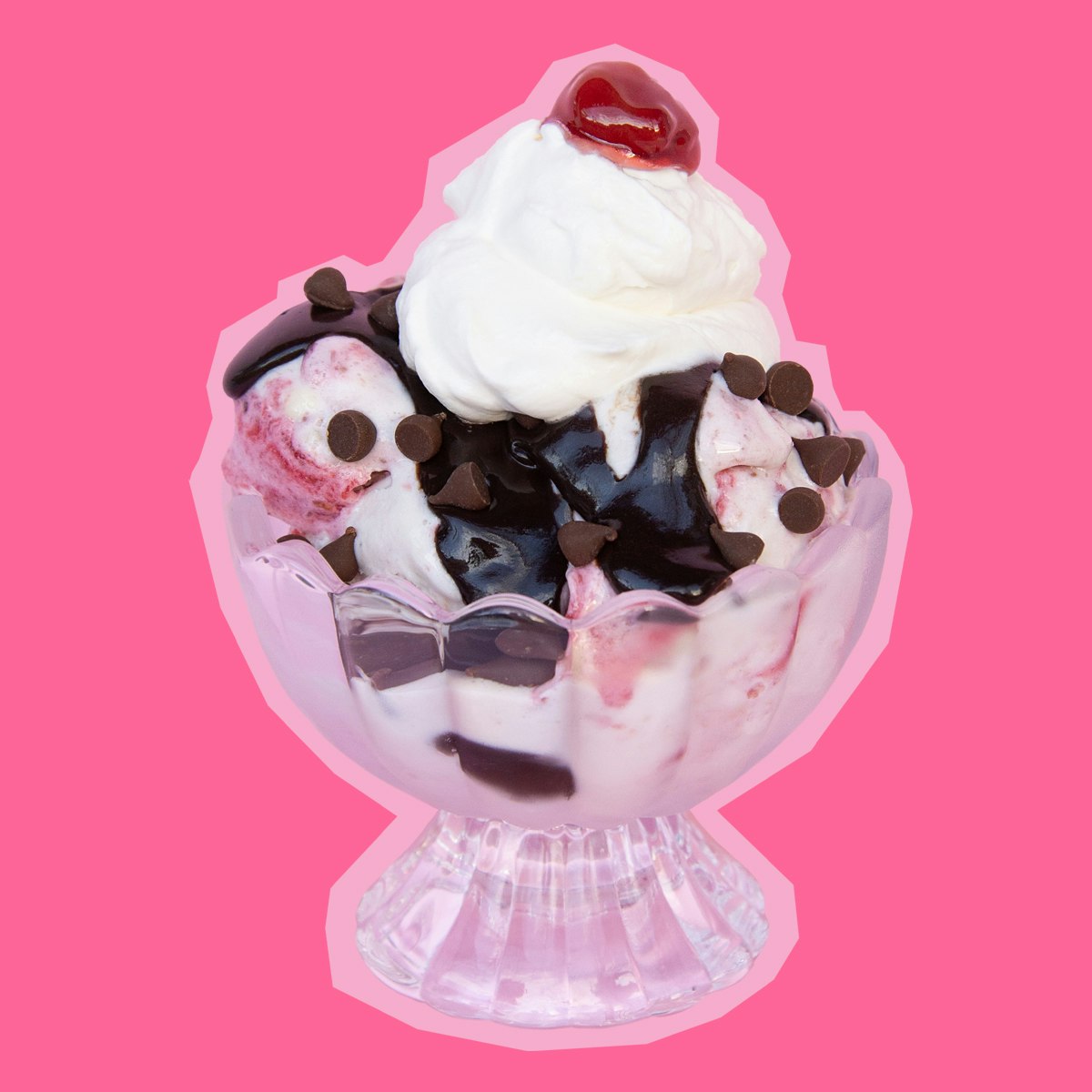 Triple Chocolate Raspberry Sundae — Molly Moon's Ice Cream