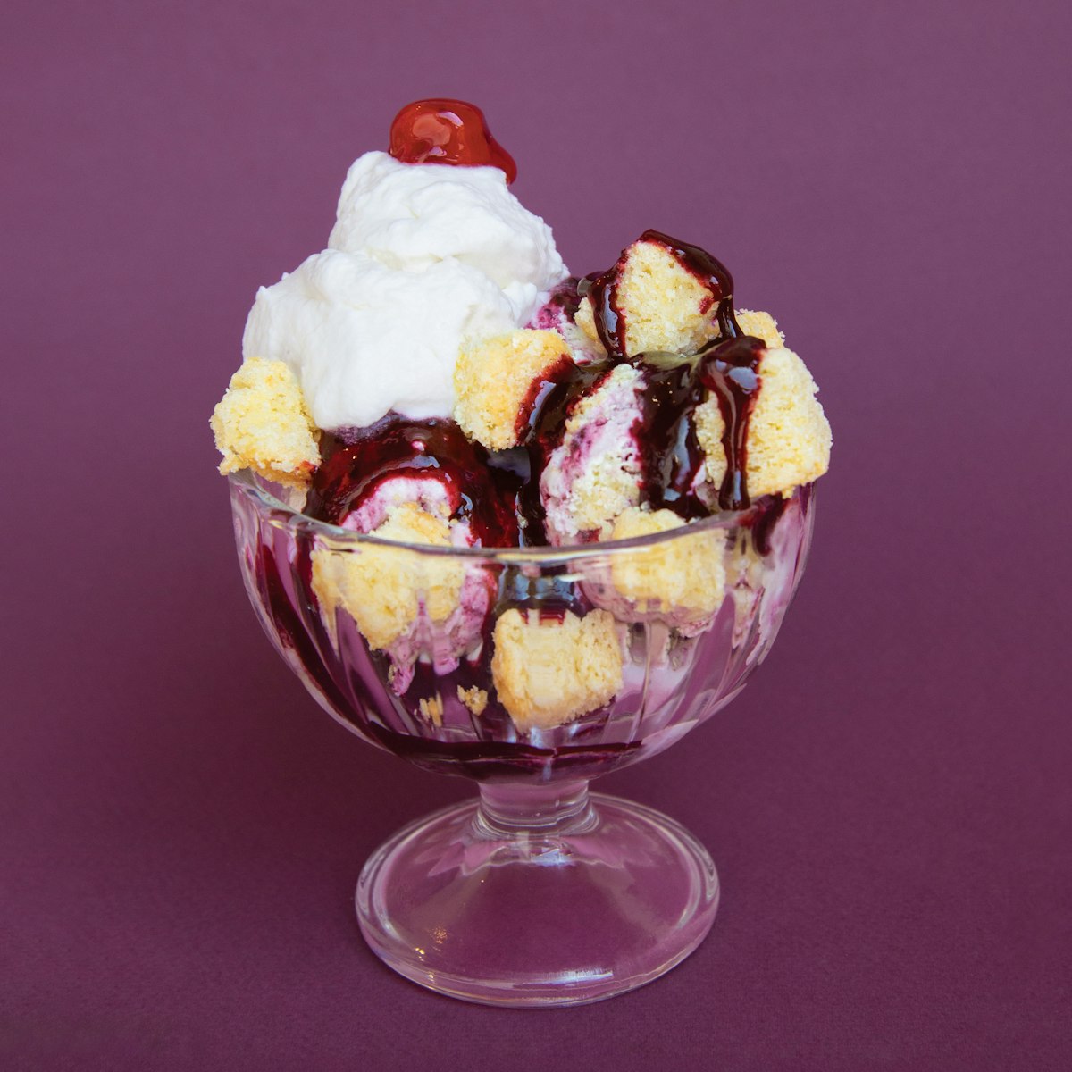 Blackberry Cobbler Sundae | Molly Moon's Blog