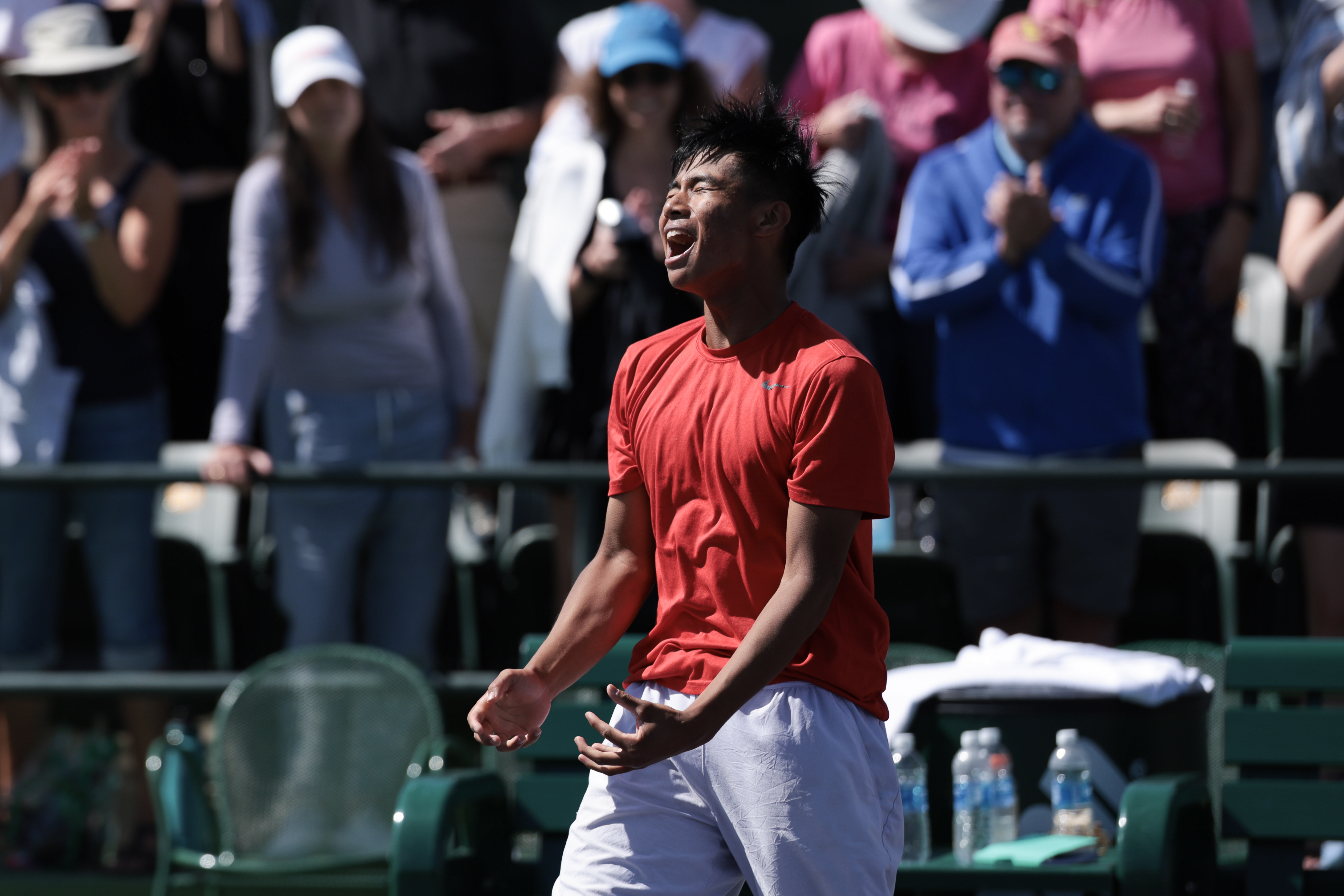 Postcards From Tennis Paradise: Best Photos From Monday's Action