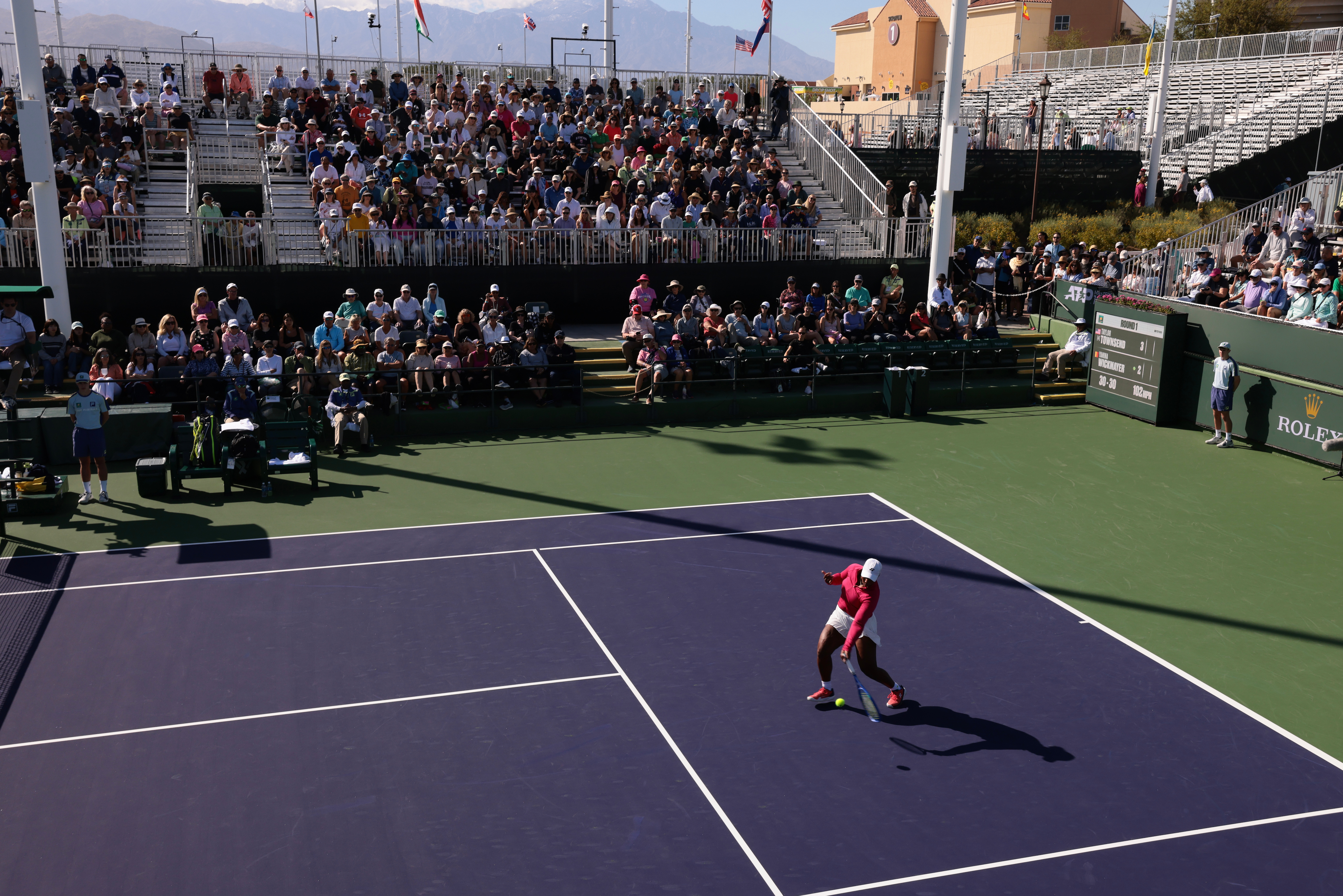 Postcards From Tennis Paradise: Best Photos From Monday's Action