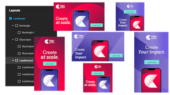 Ad Size Creation: Use 1 Smart Template For All Versions