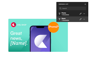 Variable Data Printing Software | CHILI publish