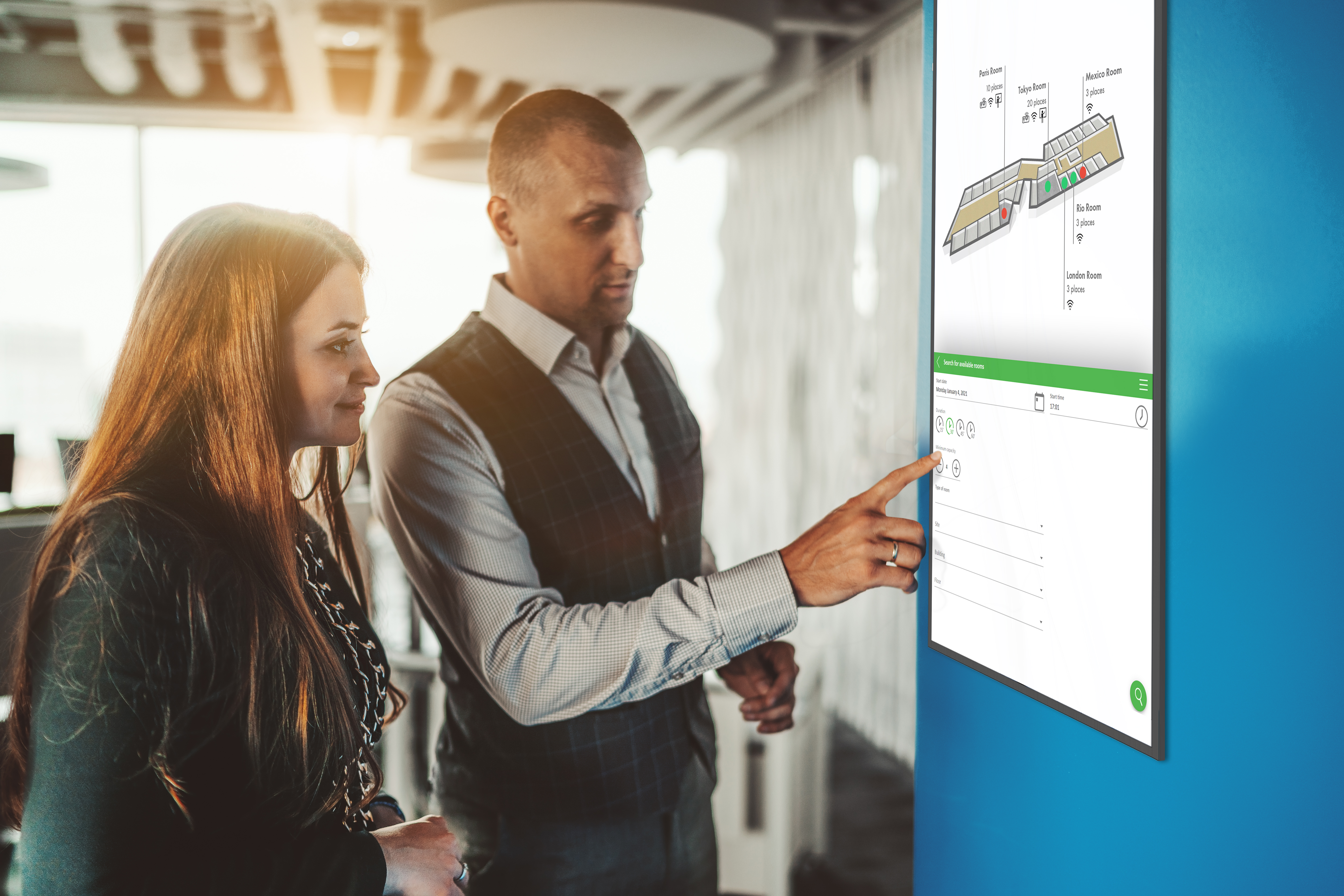 Wayfinding and room booking solution | PPDS