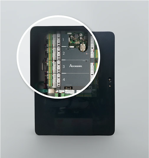 Enterprise-grade access control AI Security Hub - Accessia