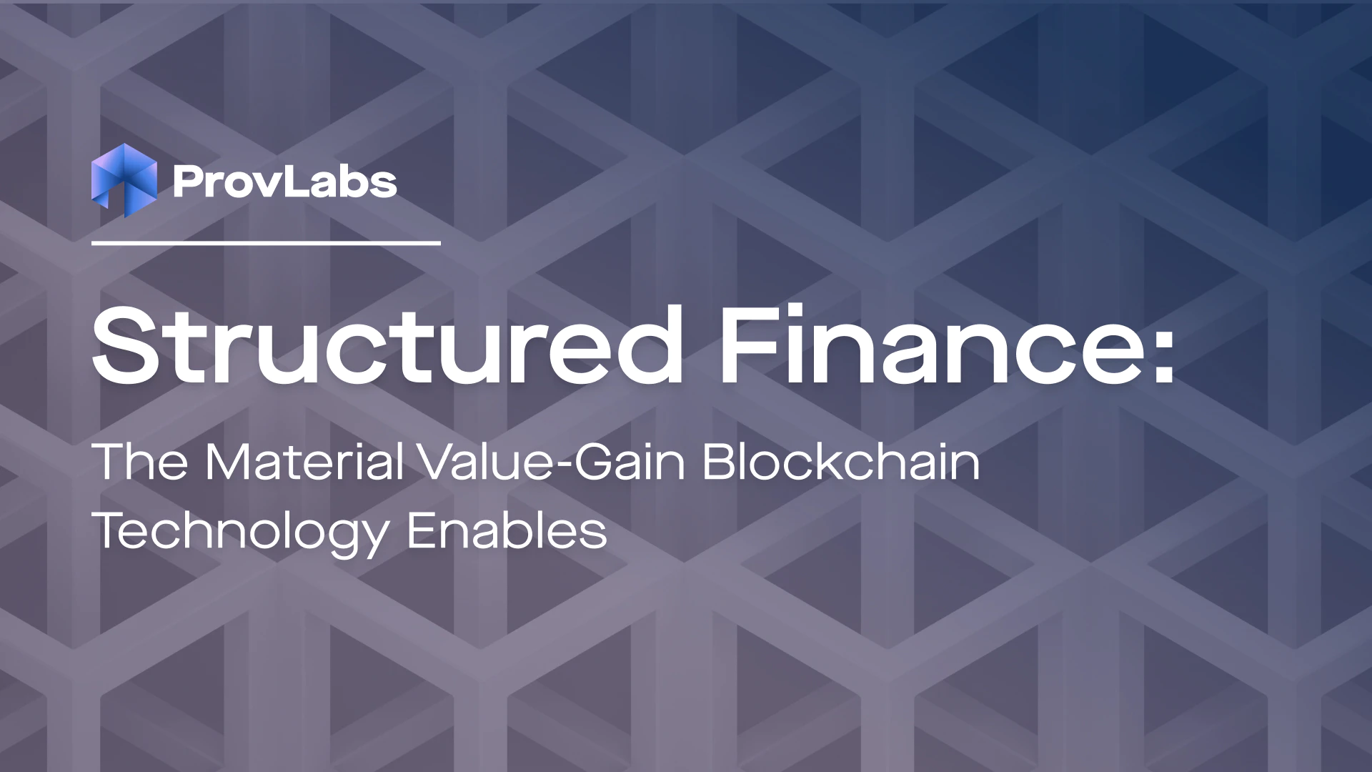 Structured Finance Whitepaper | ProvLabs