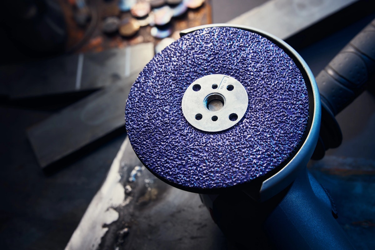 Fiber disc Giant Turbo, a revolutionary grinding tool