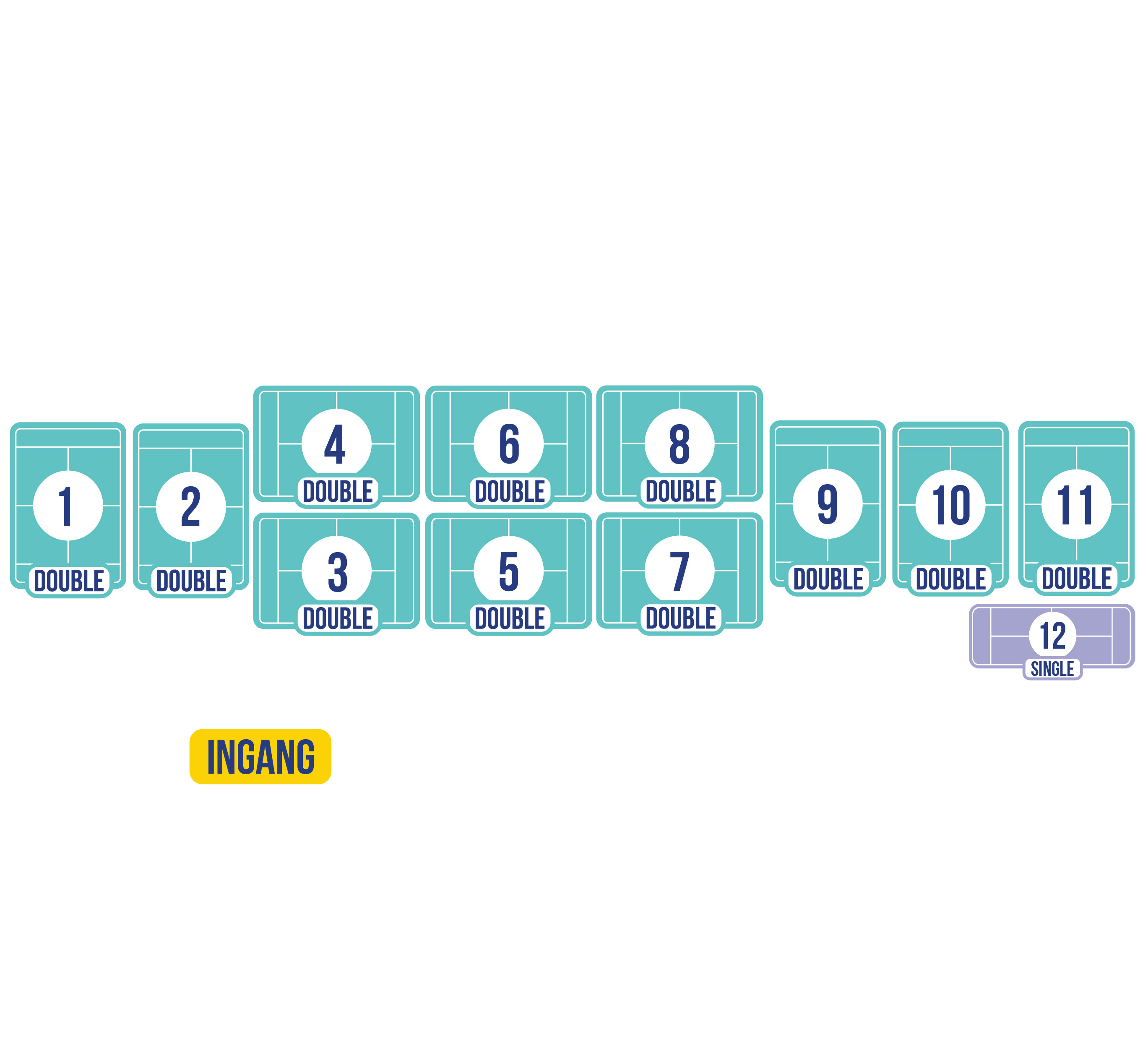 Peakz Padel: Padel in Groningen bij Peakz Padel Euroborg | Boek hier