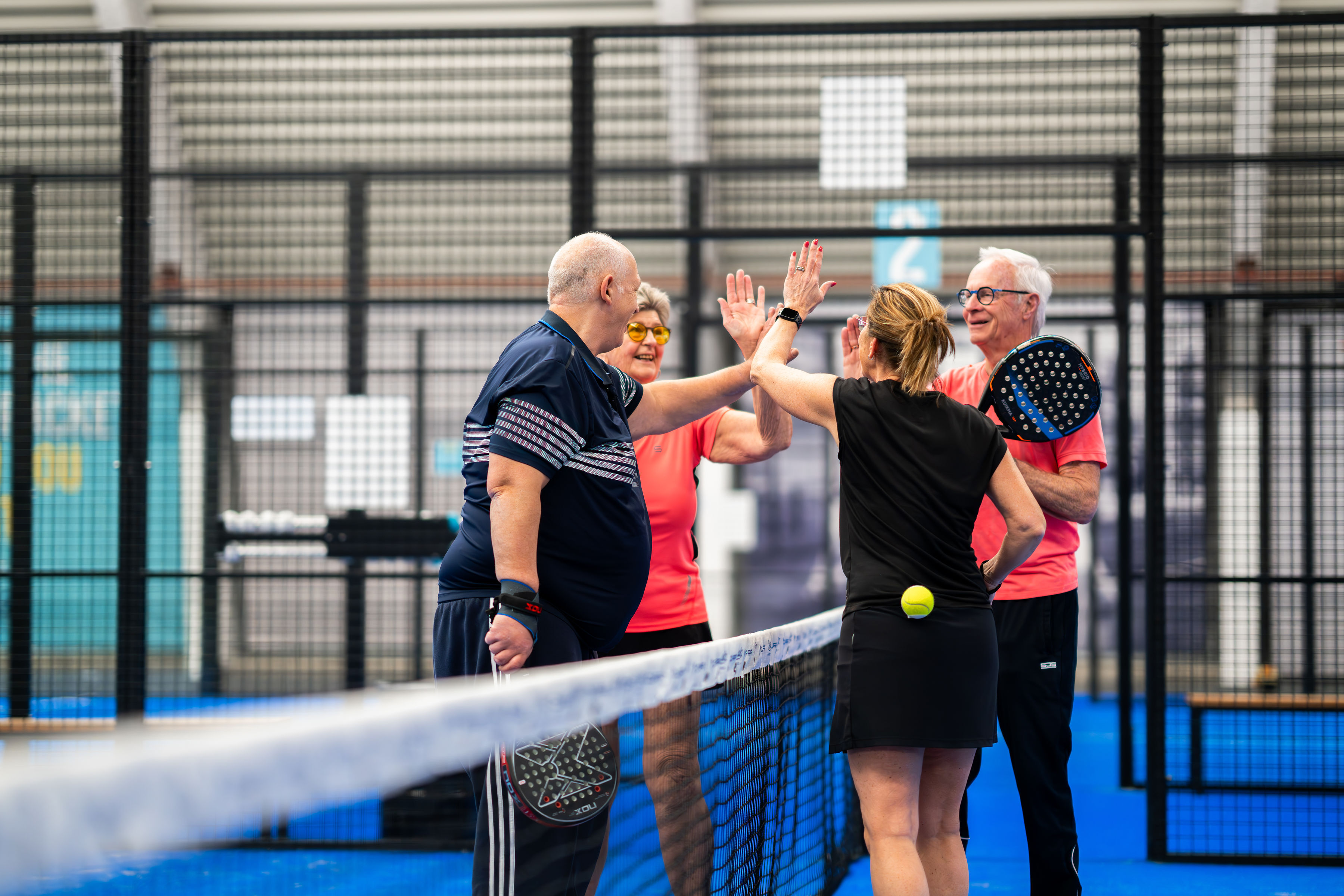 Old Jack's spelen bij Peakz Padel | Boek Club Session