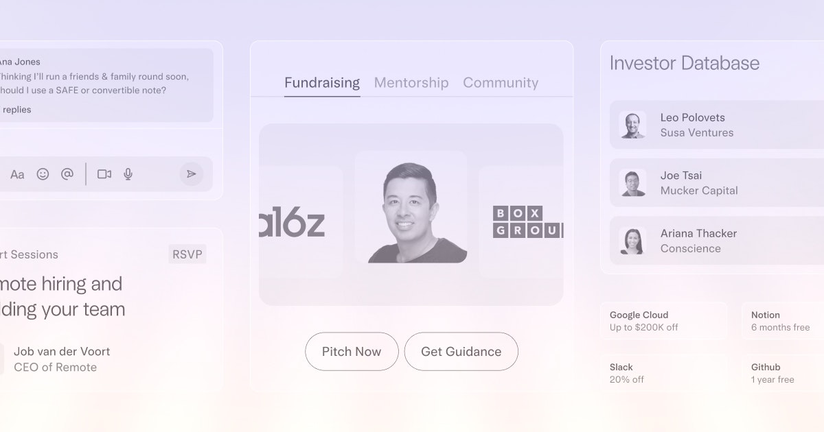 Investor Database | Find your next investment partner | Mercury