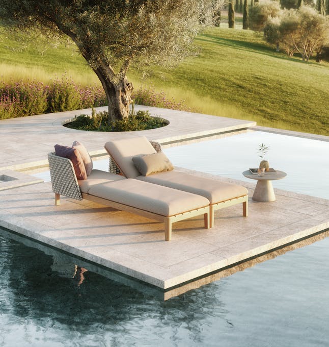 Calypso Lounge | Versatile Teak Outdoor Furniture
