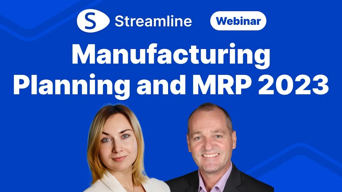 Best Practices for Manufacturing Planning and MRP | Webinars