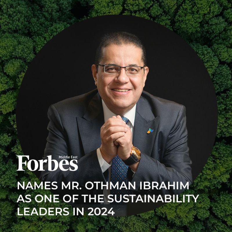 Mr. Othman Ibrahim, one of the Middle East Sustainability Leaders 2024