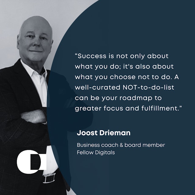 Maak een NIET-to-do-lijst: De hack voor gefocust succes
