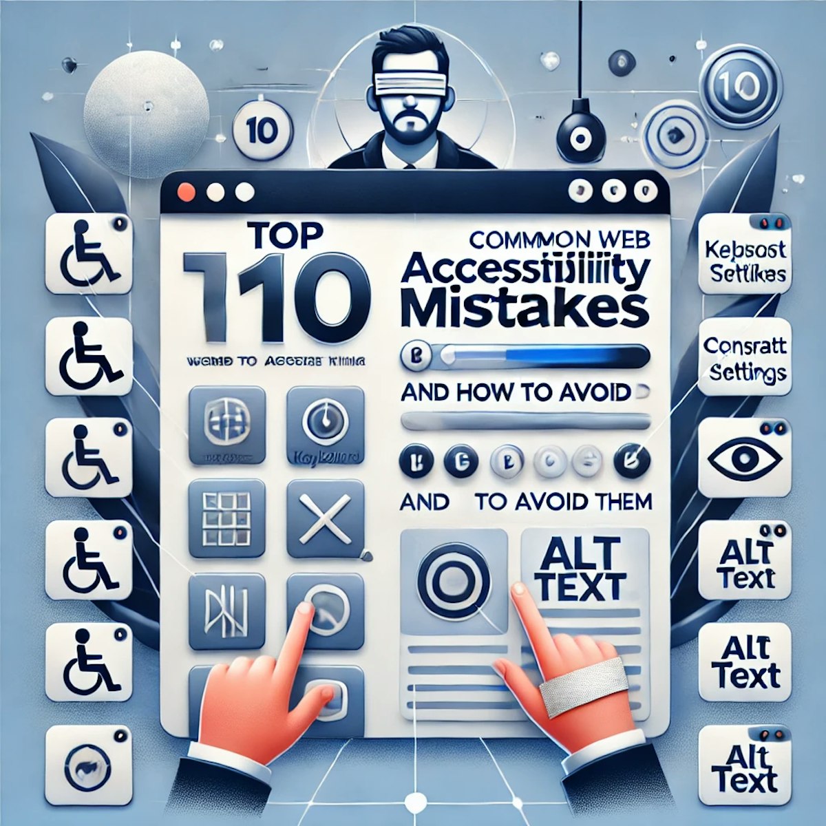 Top 10 Common Web Accessibility Mistakes and How to Avoid Them