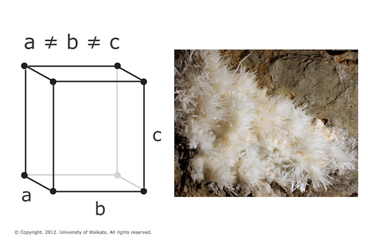 Aragonite crystals — Science Learning Hub