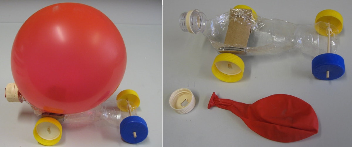 Balloon car challenge — Science Learning Hub
