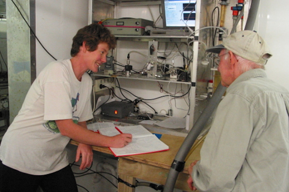 Dr Kim Currie on RV Tangaroa — Science Learning Hub