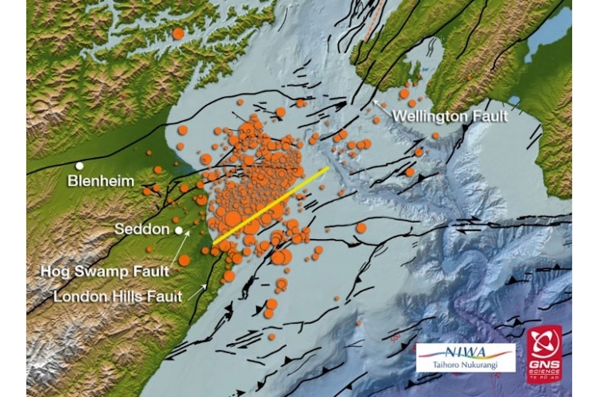 Cook Strait 2013 earthquake — Science Learning Hub
