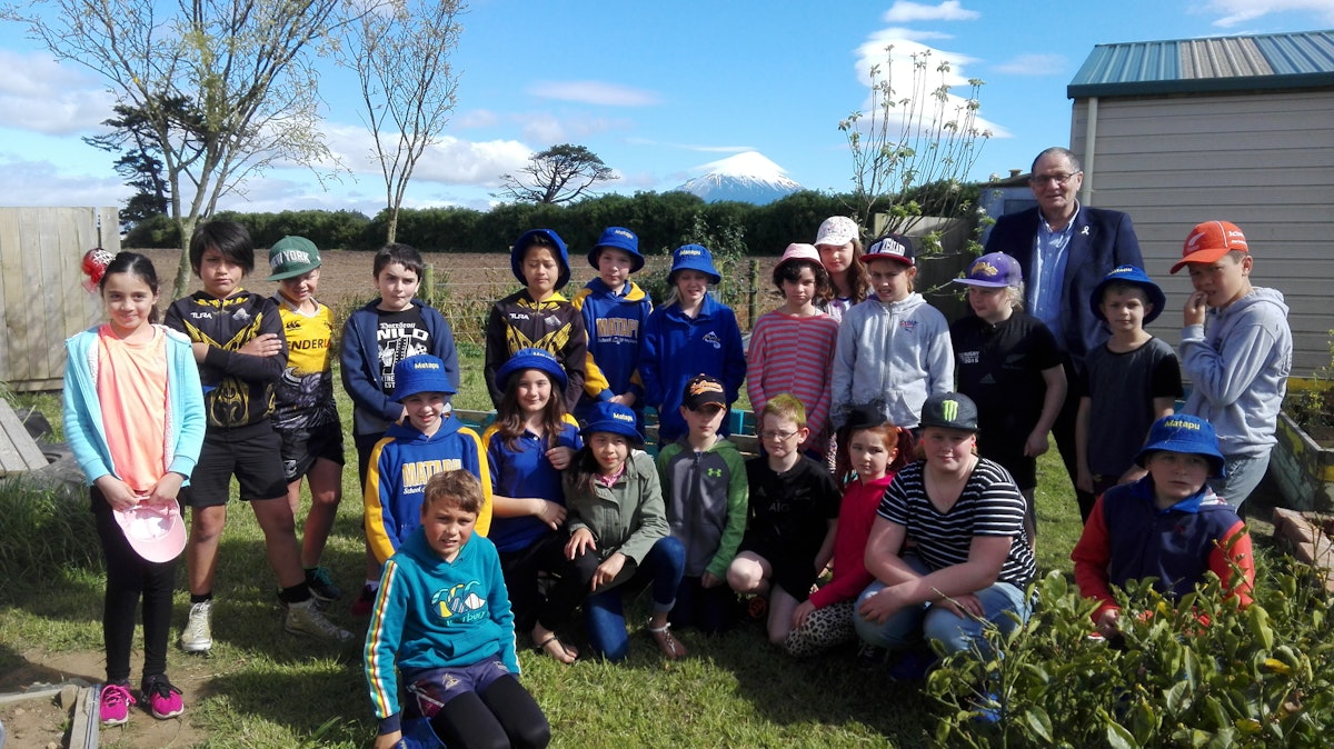 CAPOW students from Matapu School — Science Learning Hub