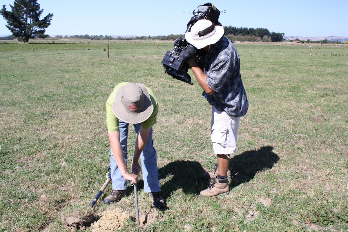 Filming Professor Louis Schipper — Science Learning Hub