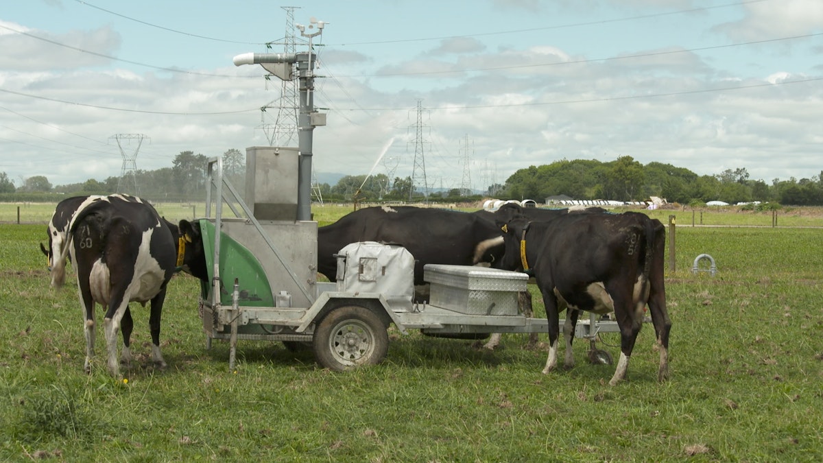 Methane monitoring with a GreenFeed unit