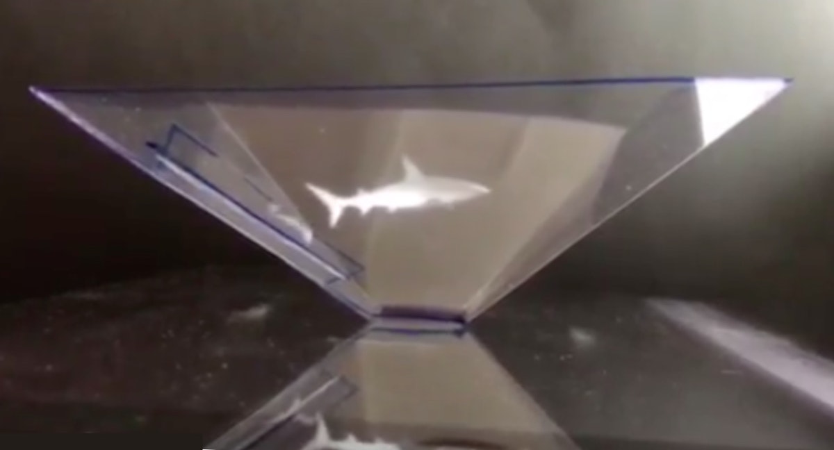 Make a hologram-like projector — Science Learning Hub