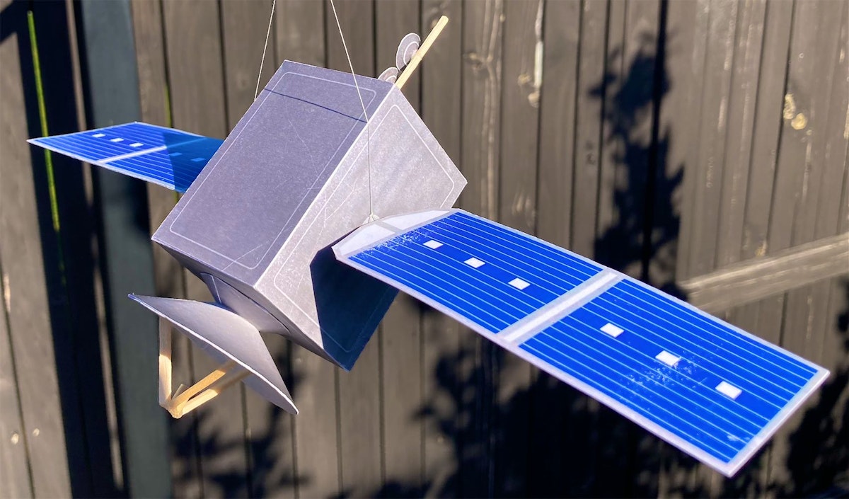 Build a 3D satellite model — Science Learning Hub