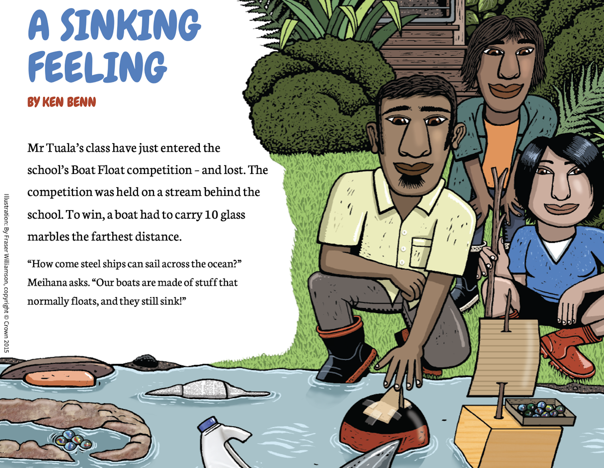 A sinking feeling — Science Learning Hub