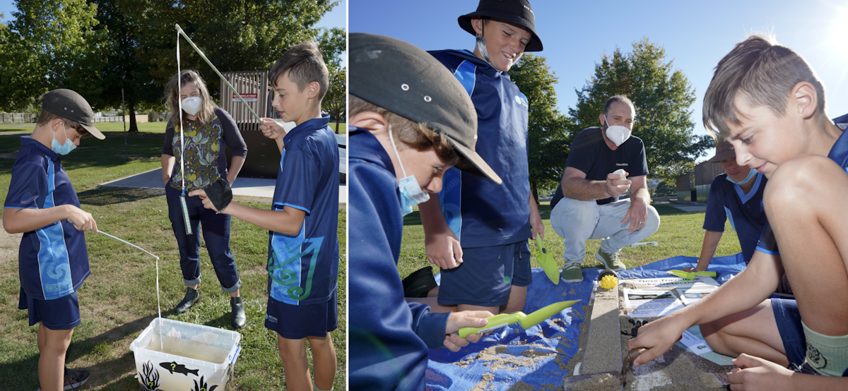 Engaging with ‘fieldwork’ on the school field