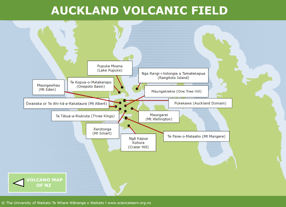 Auckland Volcanic Field — Science Learning Hub