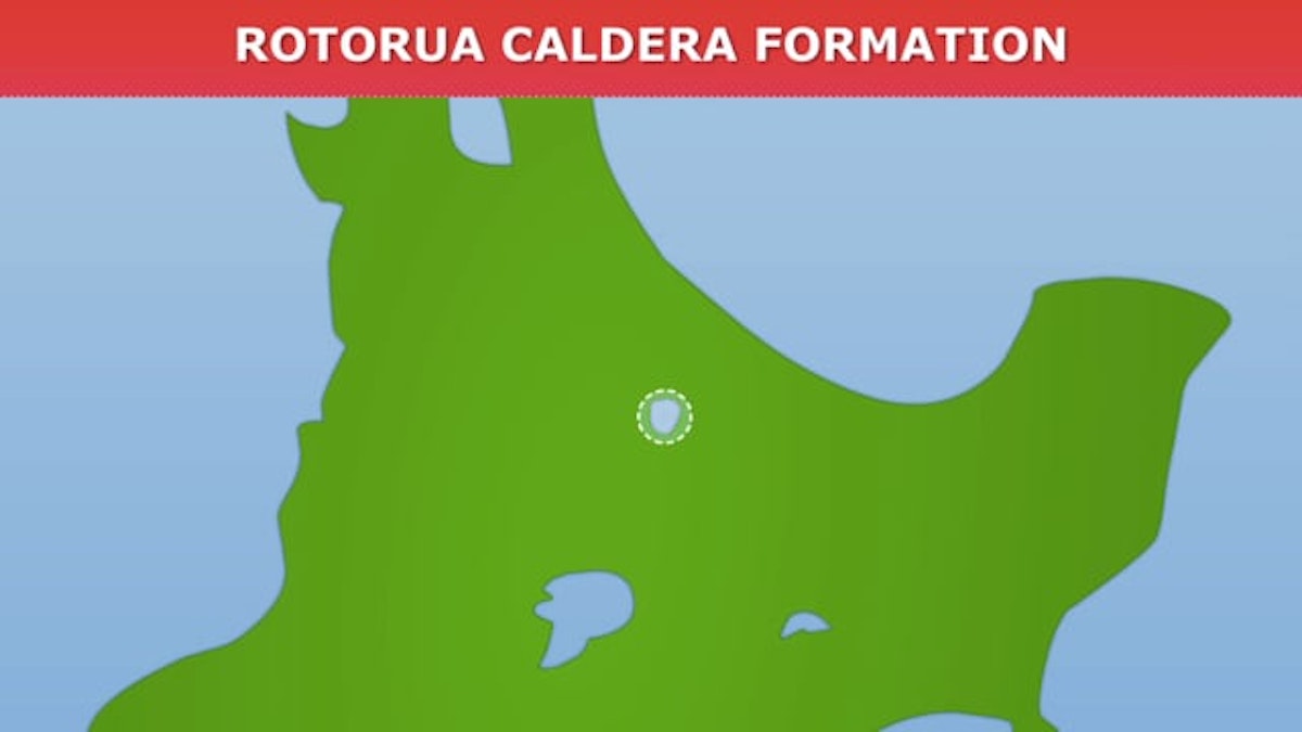 Rotorua caldera formation — Science Learning Hub
