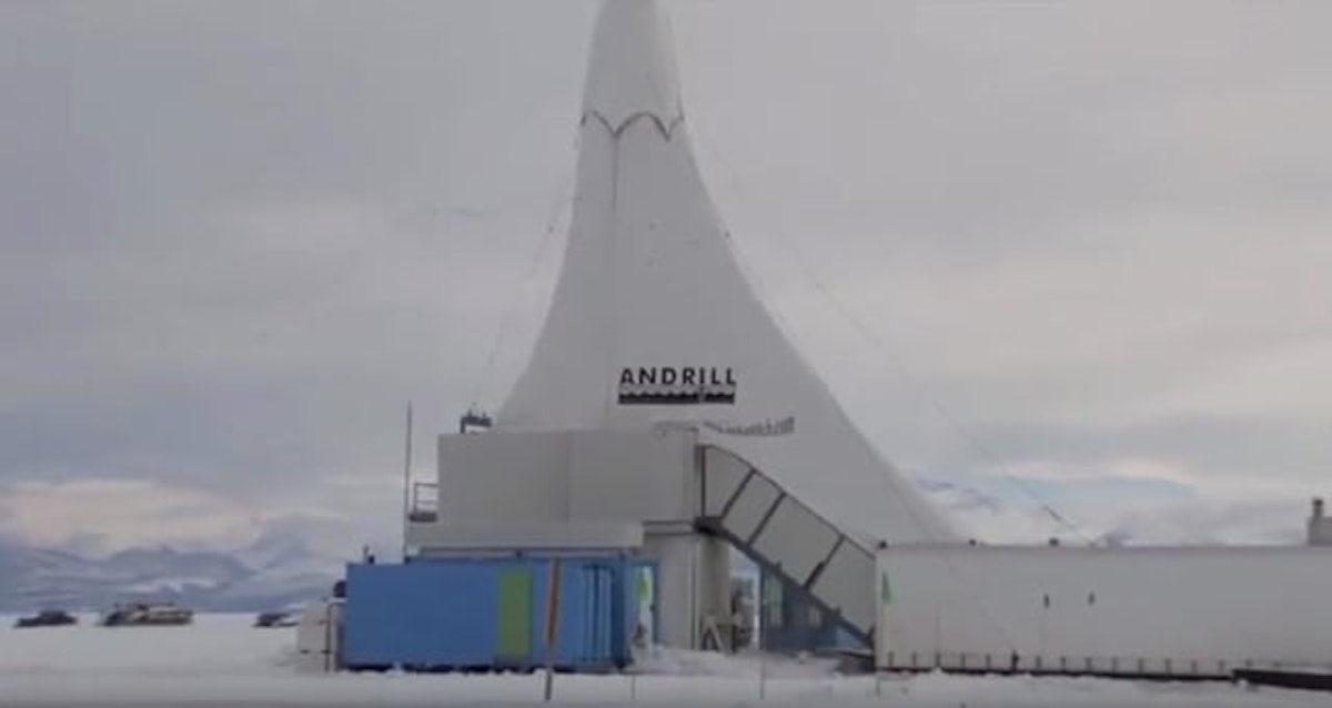 The ANDRILL operation — Science Learning Hub