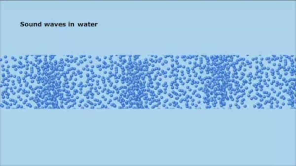 Sound waves in air and water — Science Learning Hub