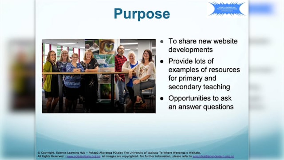 Science support at your fingertips — Science Learning Hub