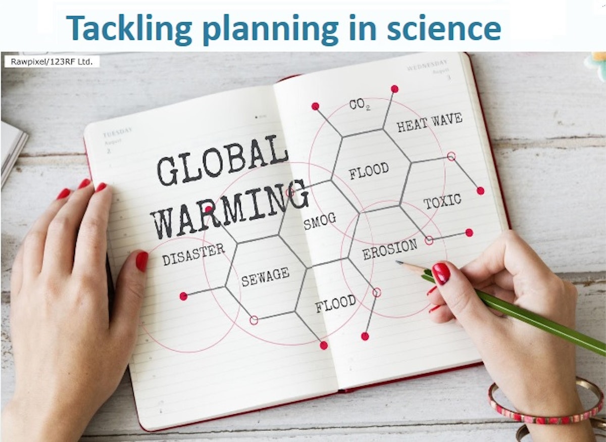Tackling planning in science – slideshow