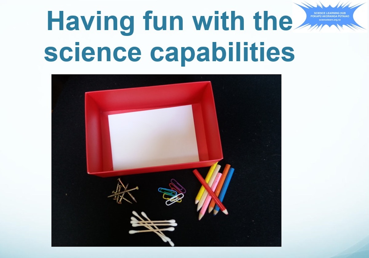 Having fun with the science capabilities – slideshow