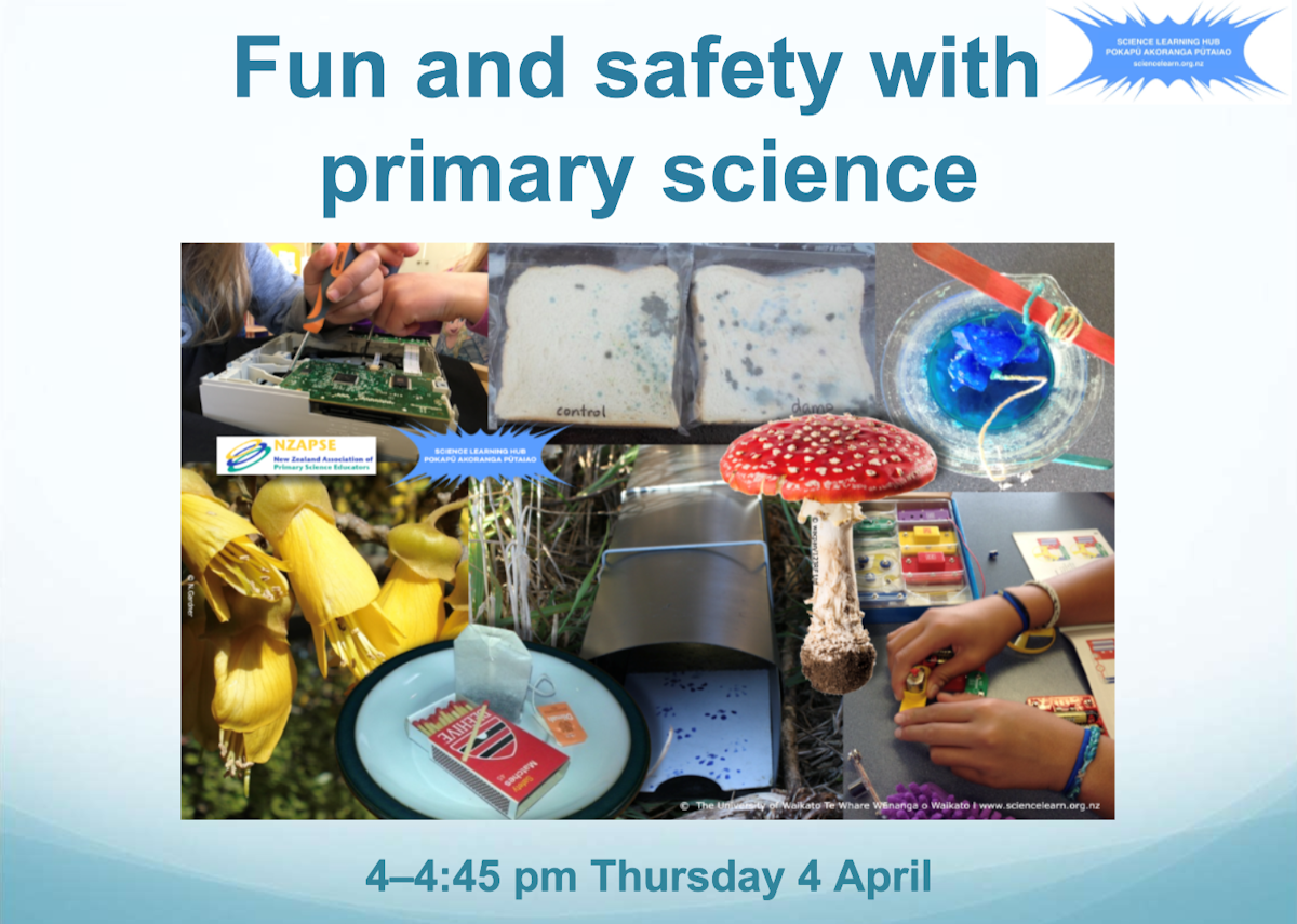 Fun and safety with primary science – Slideshow