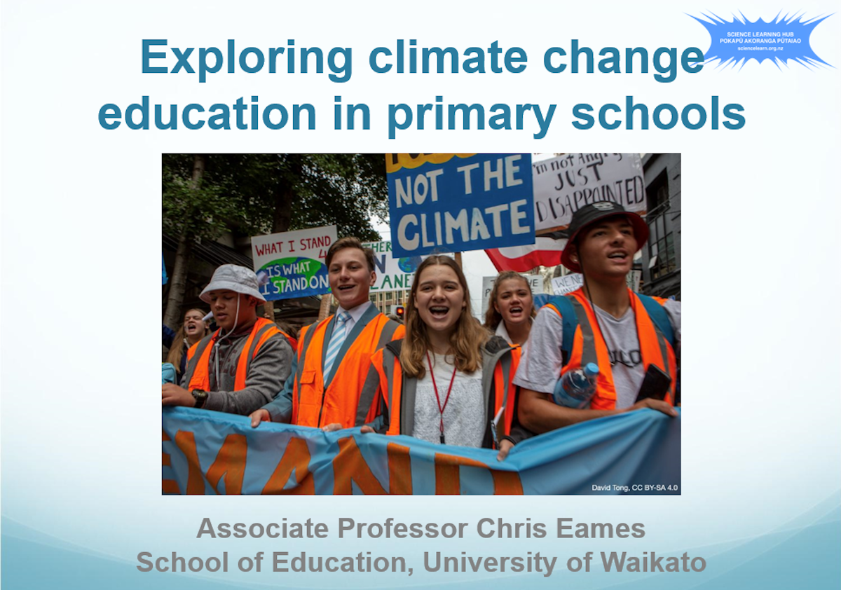 Exploring climate change education in primary schools