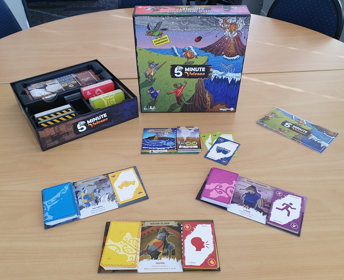 5-Minute Volcano board game — Science Learning Hub
