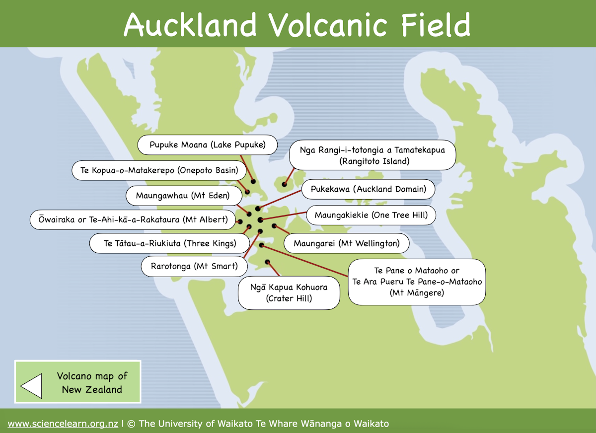 Auckland Volcanic Field — Science Learning Hub